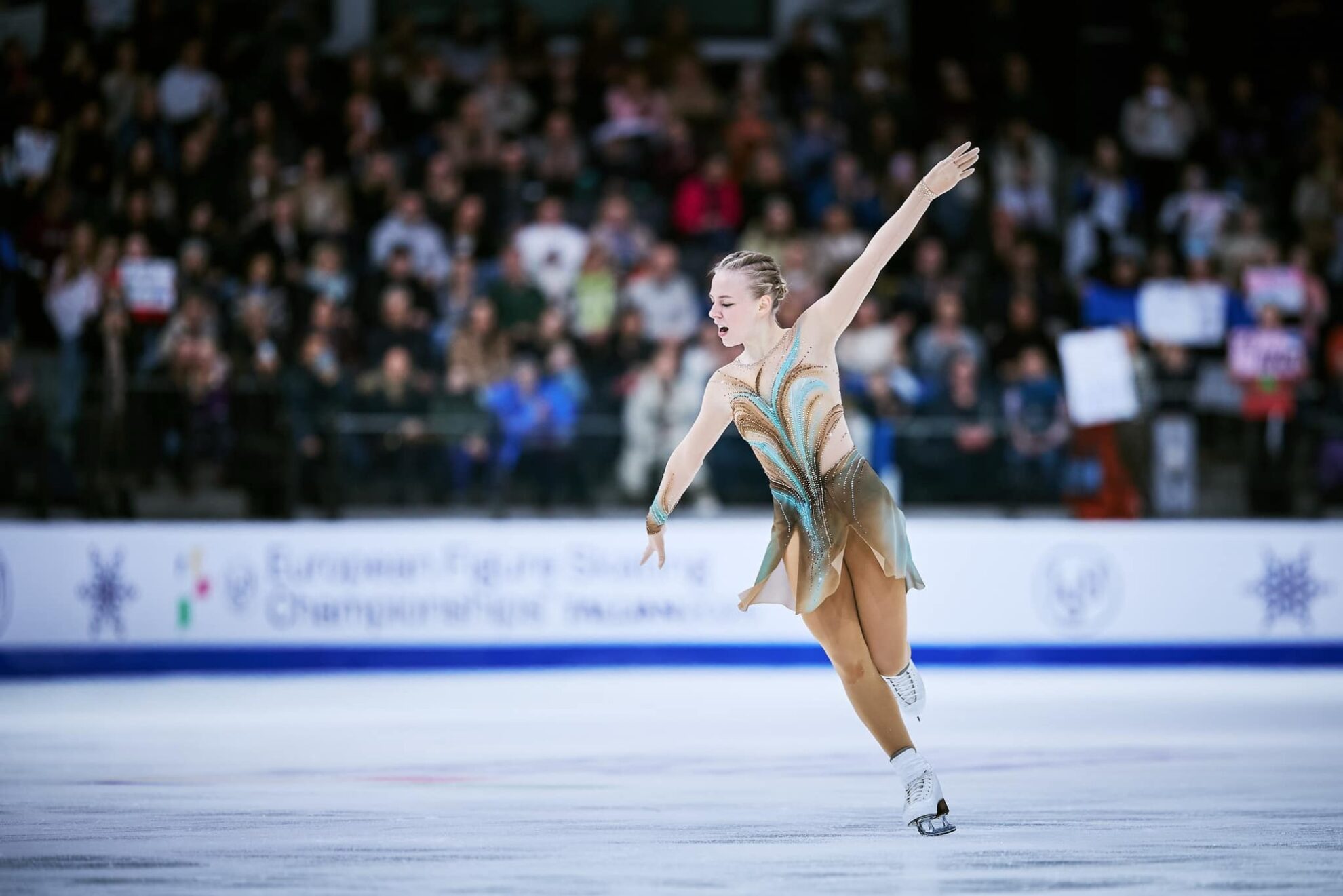 Niina Petrokina wins Estonia’s first ever gold at the ISU Figure ...